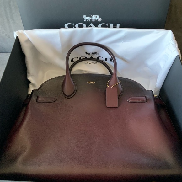 Coach | Bags | Coach Empire Carryall 4 In Merlot | Poshmark
